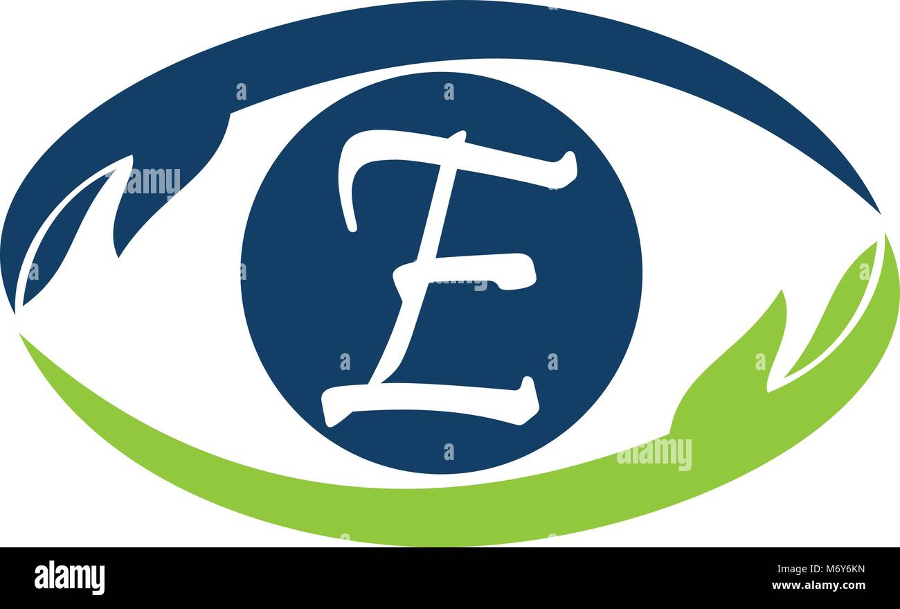 E for eye Stock Vector Images - Alamy
