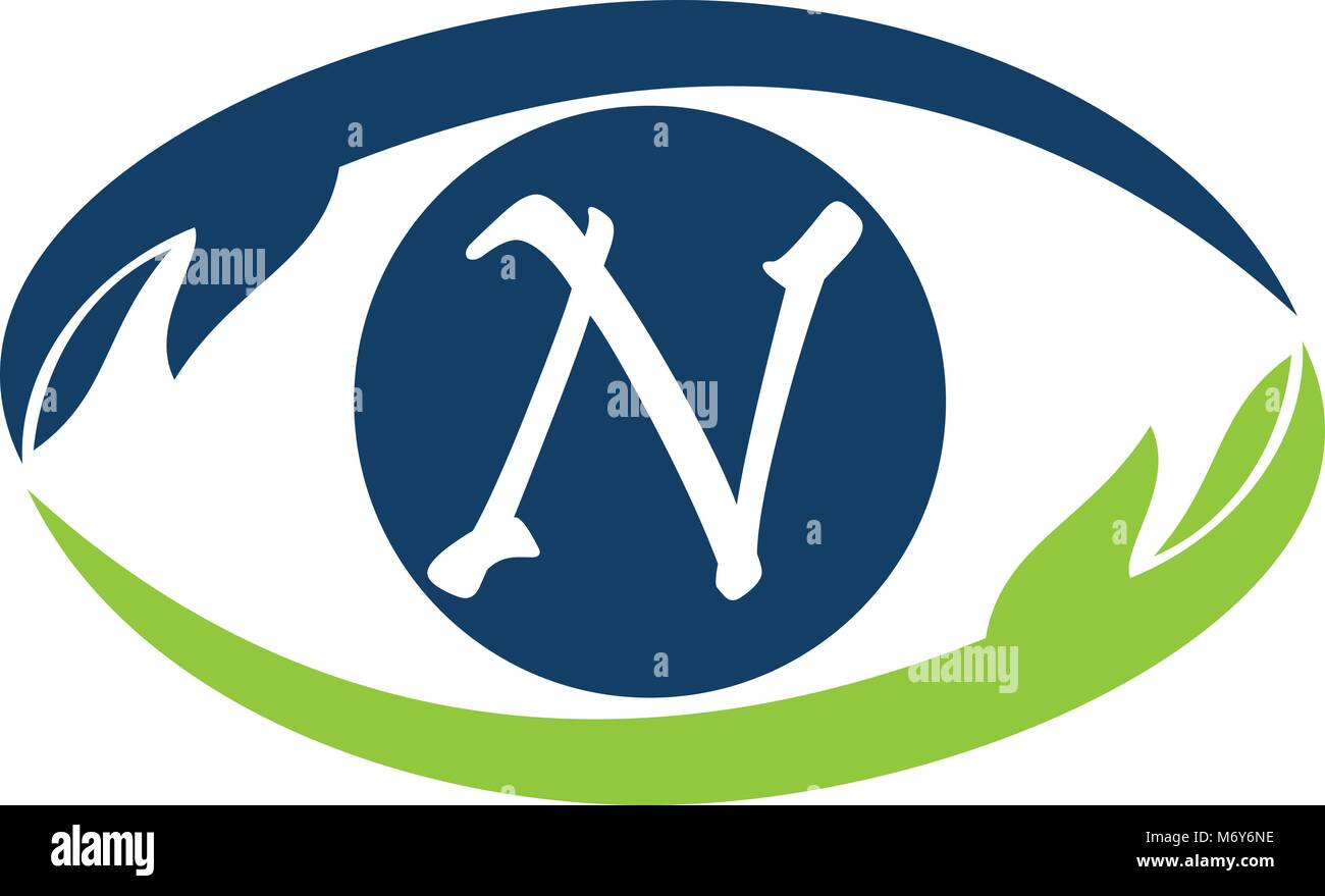 N eye Stock Vector Images - Alamy