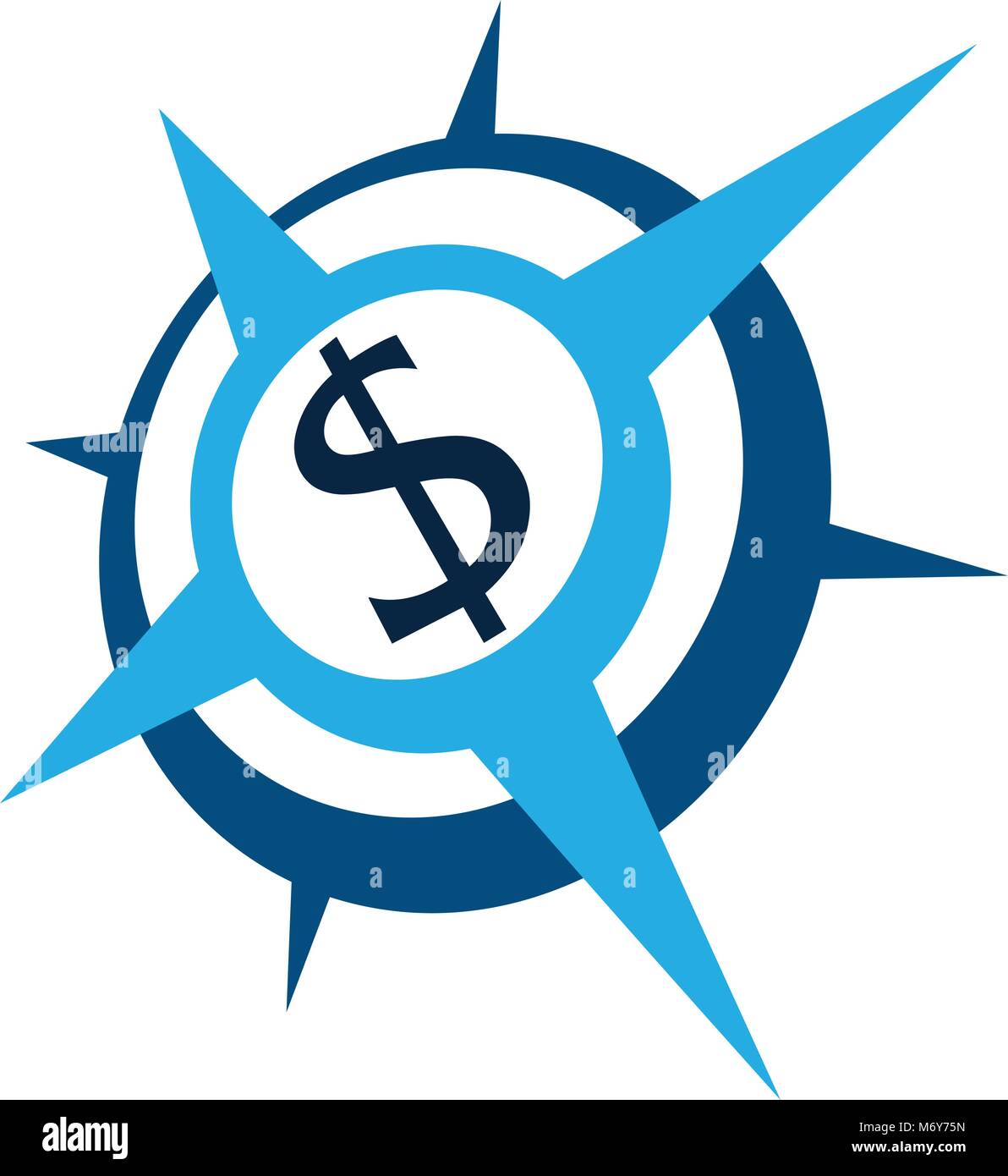 Dollar Advisory Logo Design Template Vector Stock Vector Image & Art ...