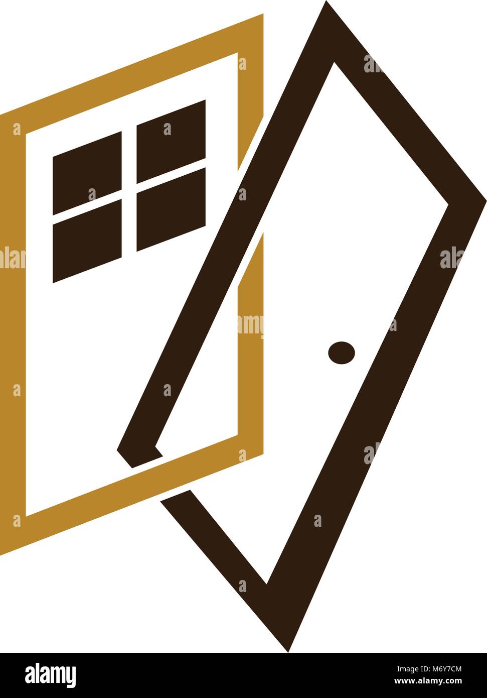 Door and Windows Stock Vector Image & Art - Alamy