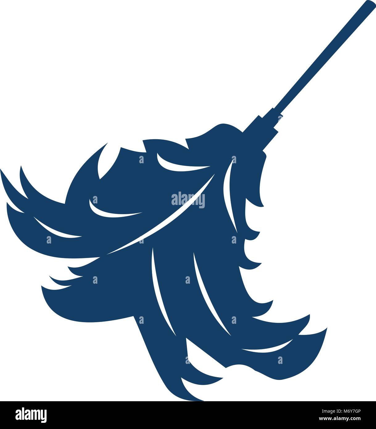 Dust Feather Logo Design Template Vector Stock Vector Image & Art - Alamy