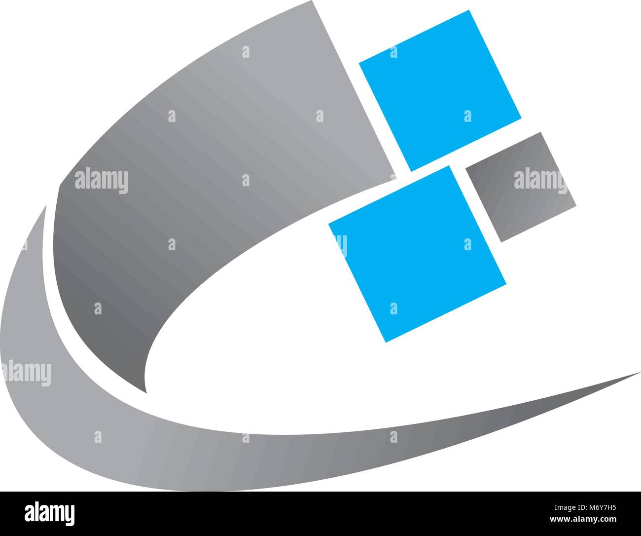 Technology Transfer Logo Design Template Vector Stock Vector Image ...