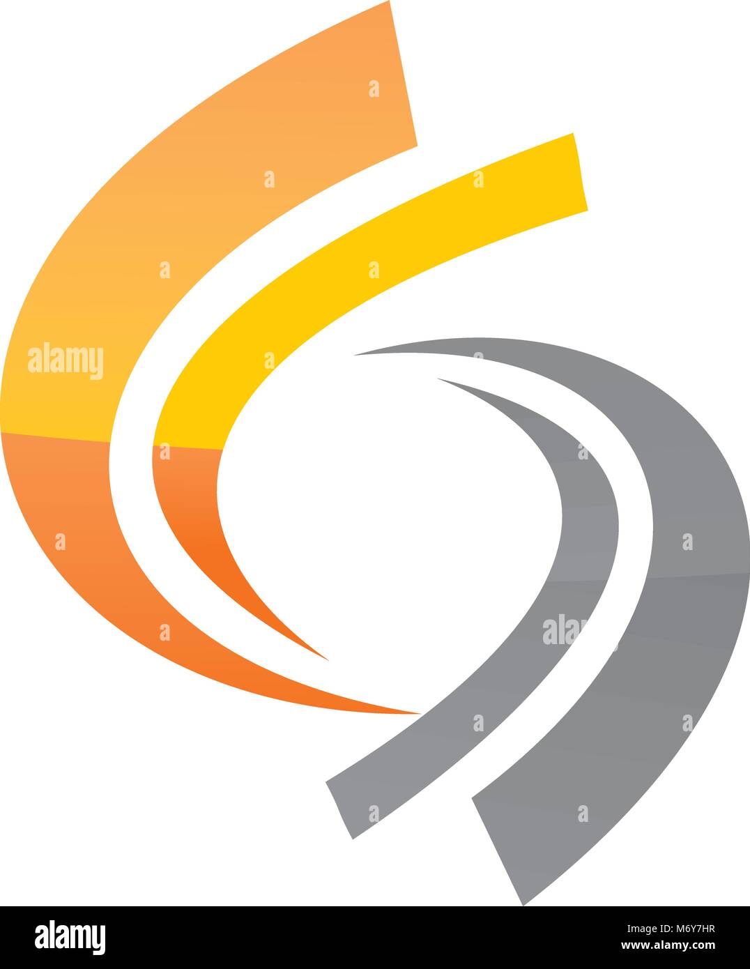 Dynamic Rotation Logo Design Template Vector Stock Vector Image & Art ...