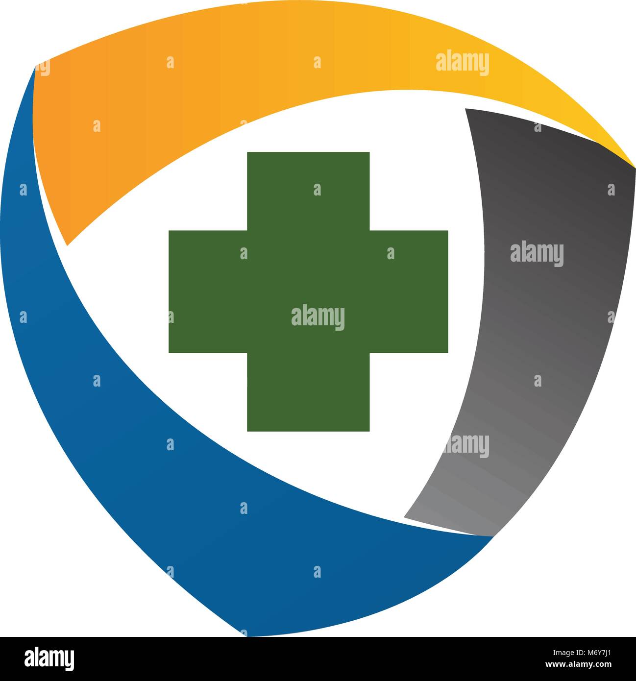 Health Shield Logo Design Template Vector Stock Vector Image & Art - Alamy