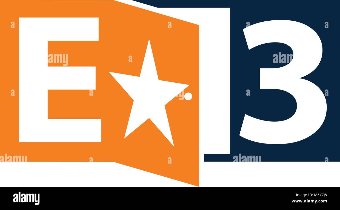 Letter E 3 Logo Design Template Vector Stock Vector Image & Art - Alamy