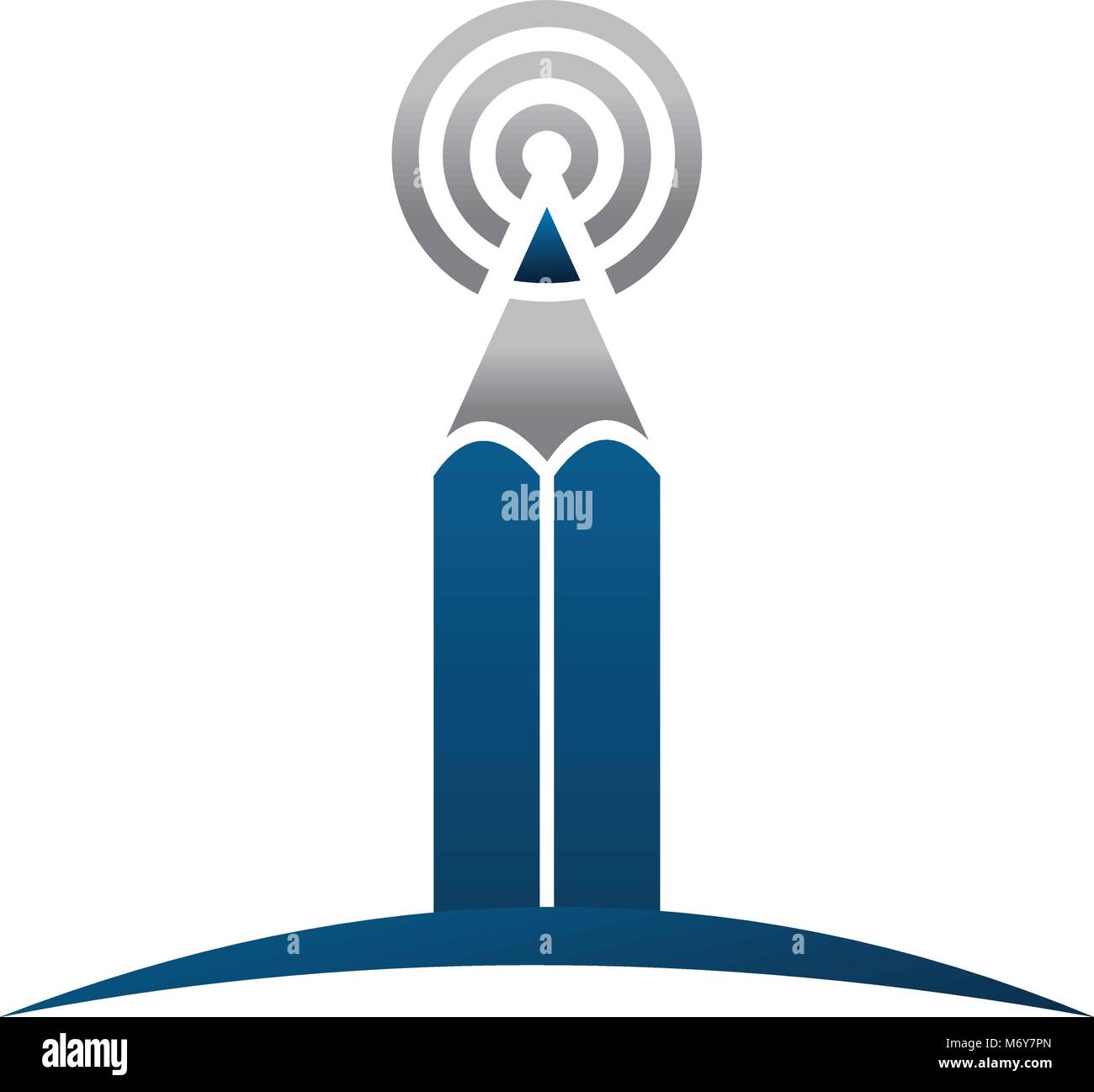 Blogging Center Logo Design Template Vector Stock Vector Image & Art ...