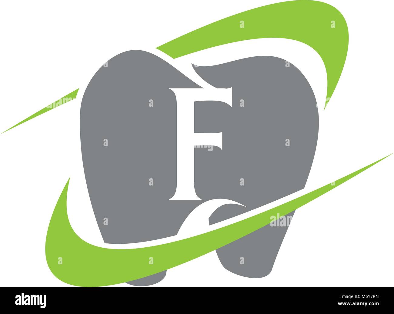 Healthy Dental Care Letter F Stock Vector Image & Art - Alamy