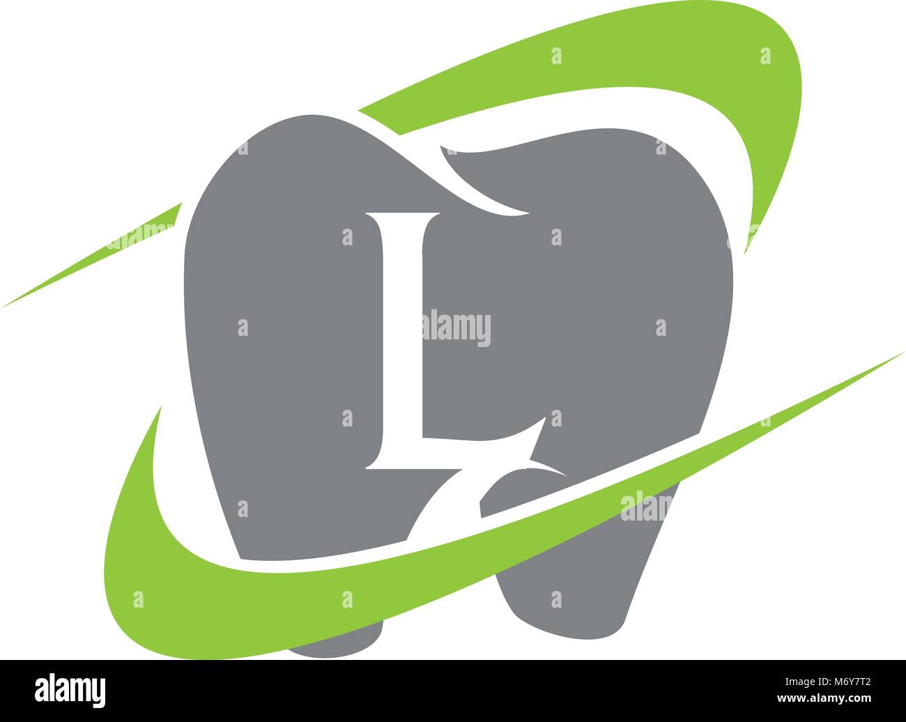 L dental logo hi-res stock photography and images - Alamy