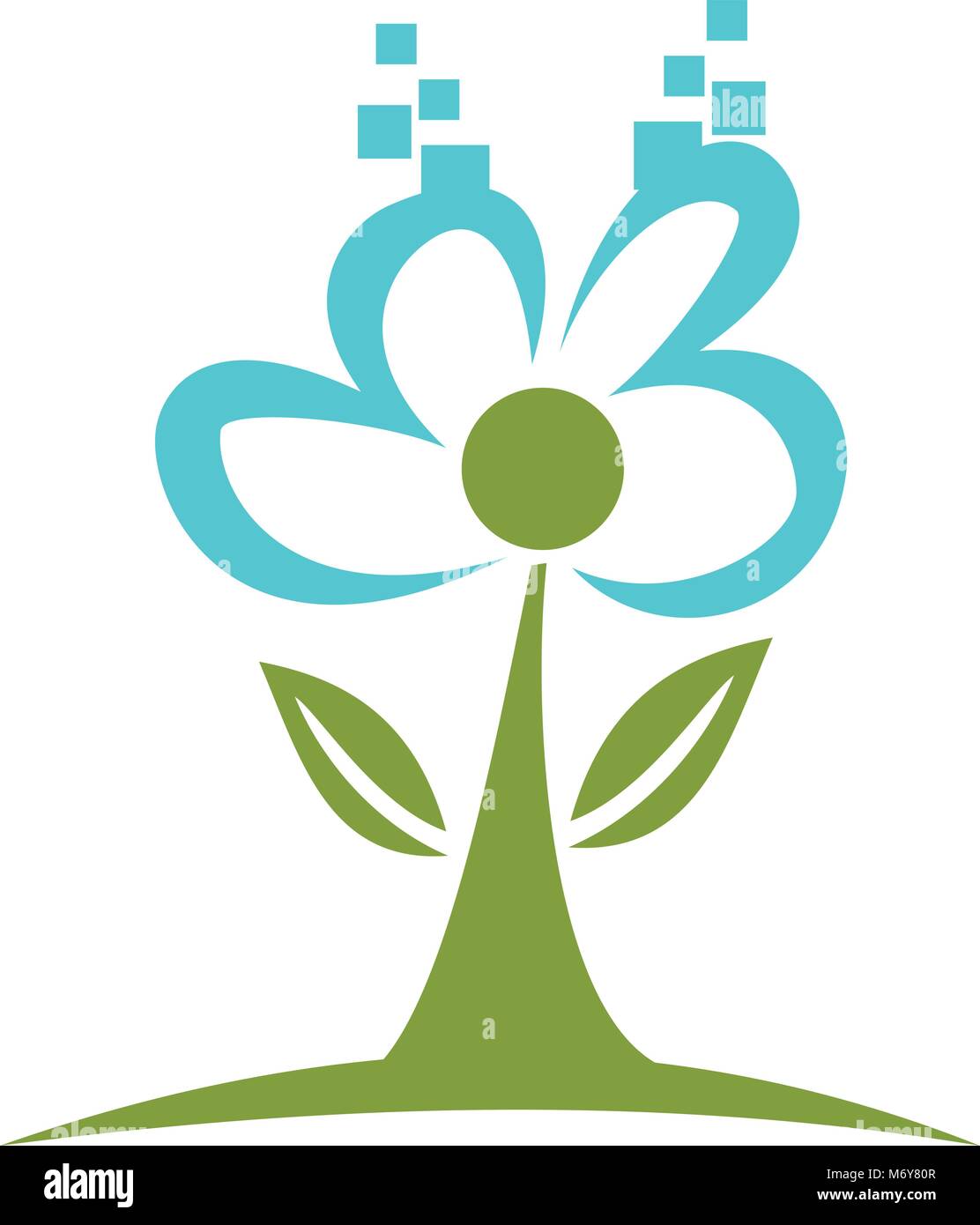 Digital Landscape Design Logo Stock Vector Image & Art - Alamy