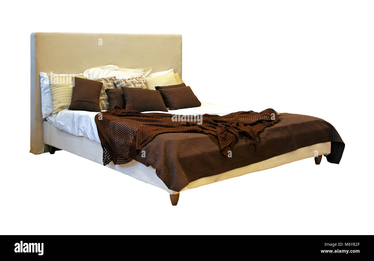 Modern bed Cut Out Stock Images & Pictures - Alamy