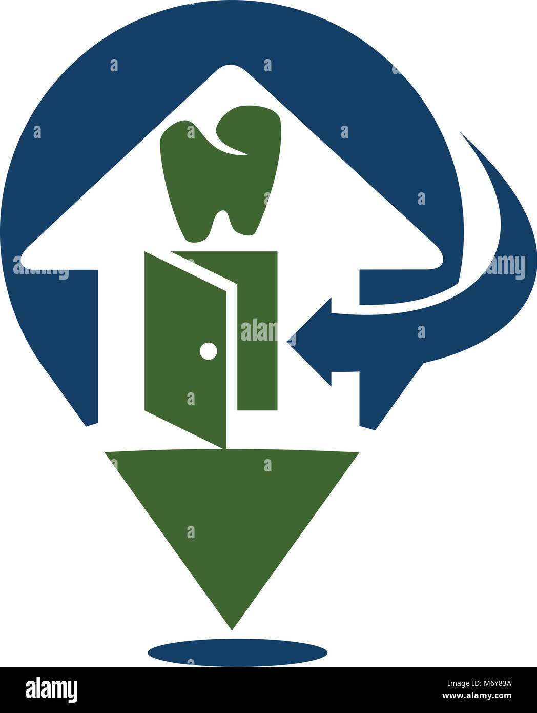 E dental logo hi-res stock photography and images - Alamy