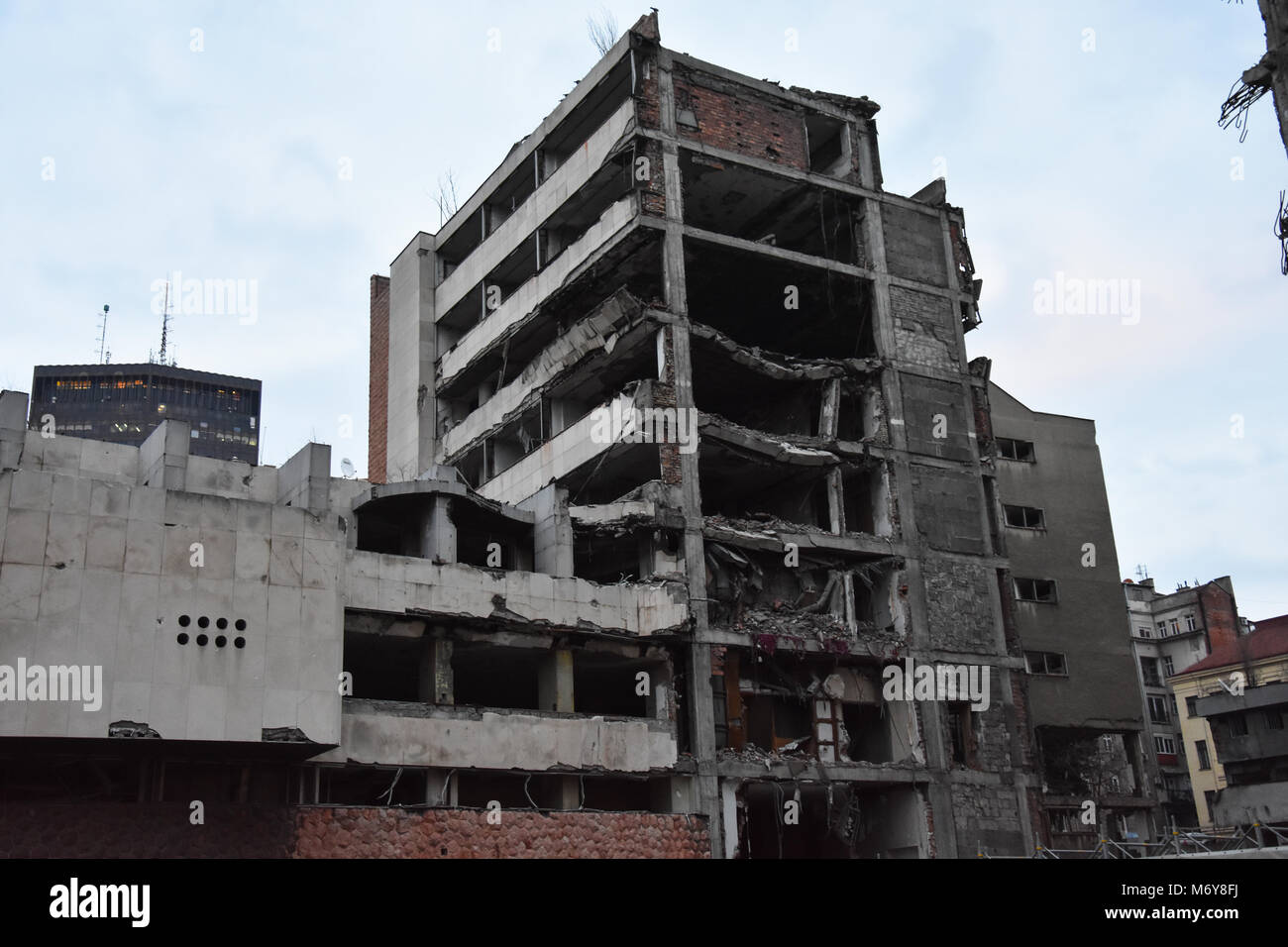Nato bombing of belgrade hi-res stock photography and images - Alamy