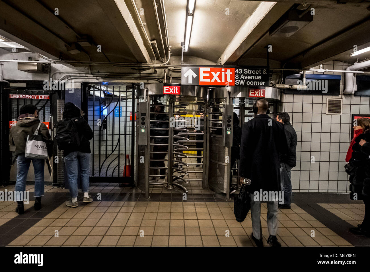 Platform on the NYC Subway is one of the oldest and most extensive ...