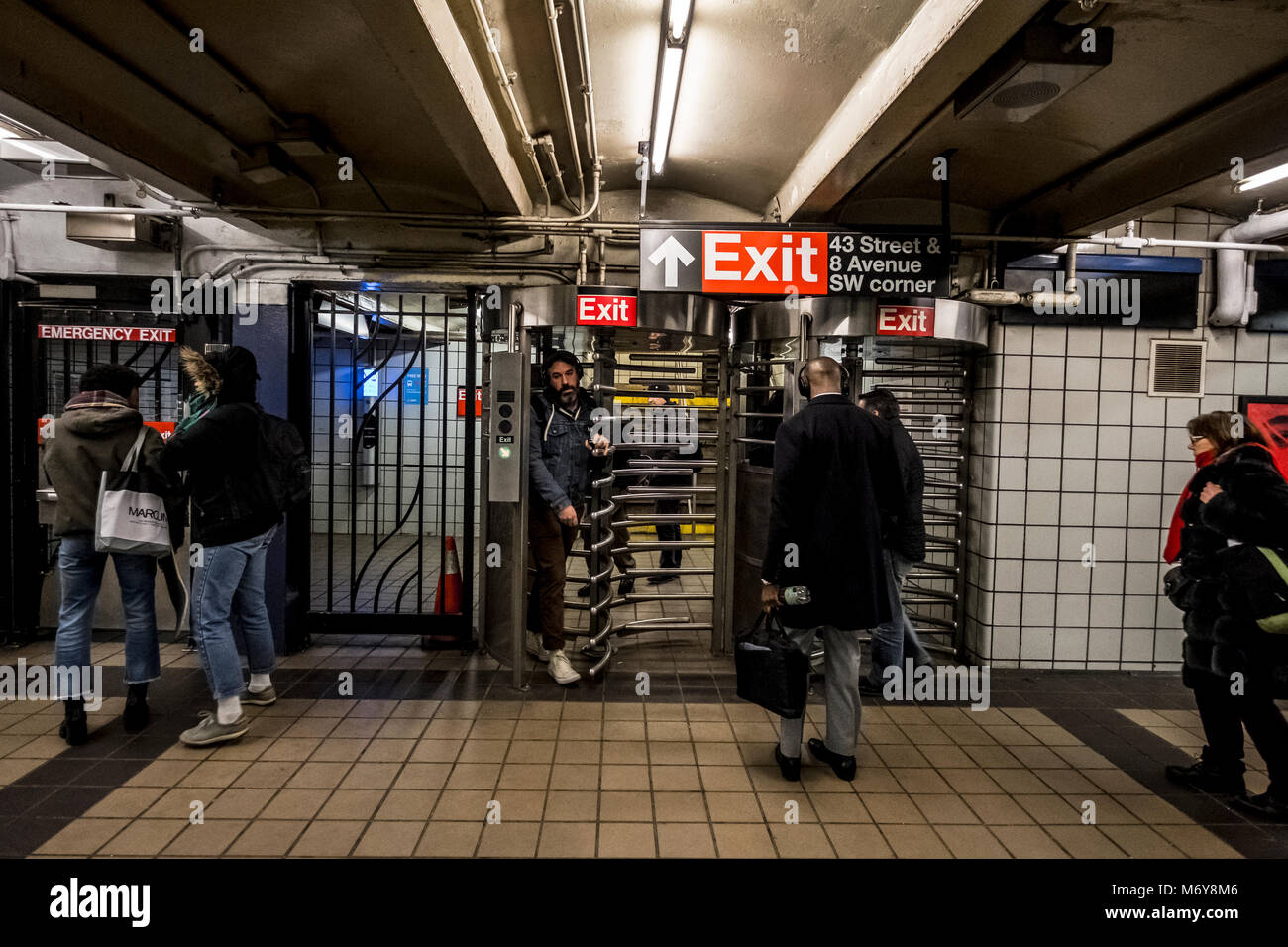 Platform on the NYC Subway is one of the oldest and most extensive ...