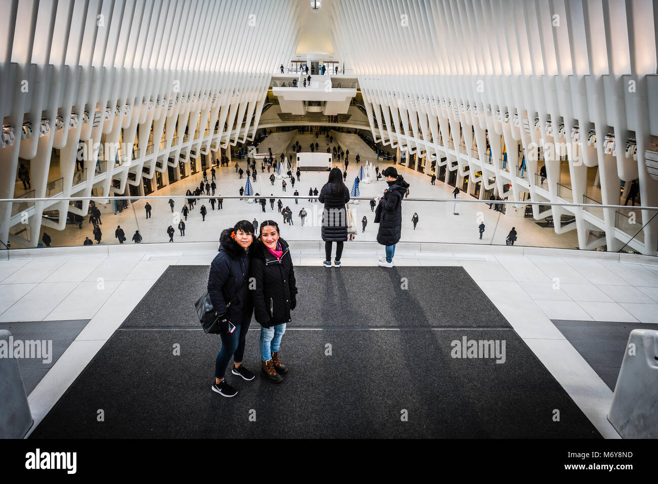 The Oculus, the common name of the structure that houses the Westfield ...