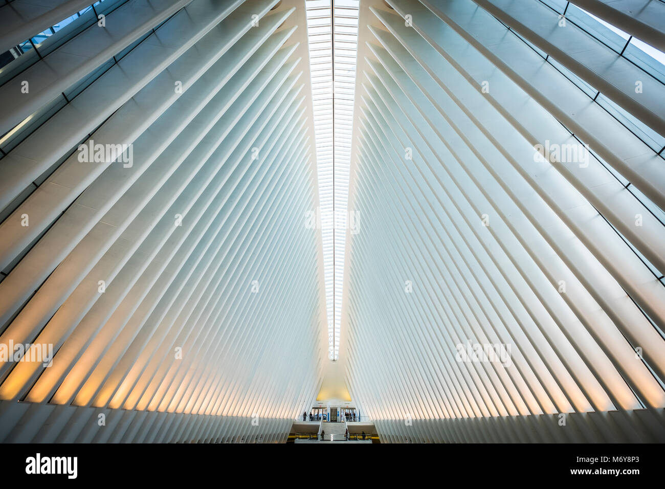 The Oculus, the common name of the structure that houses the Westfield ...