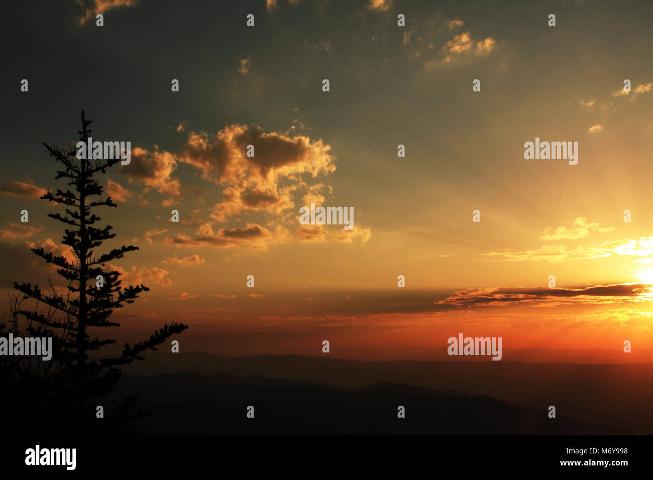 Hawksbill Sunset Stock Photo - Alamy