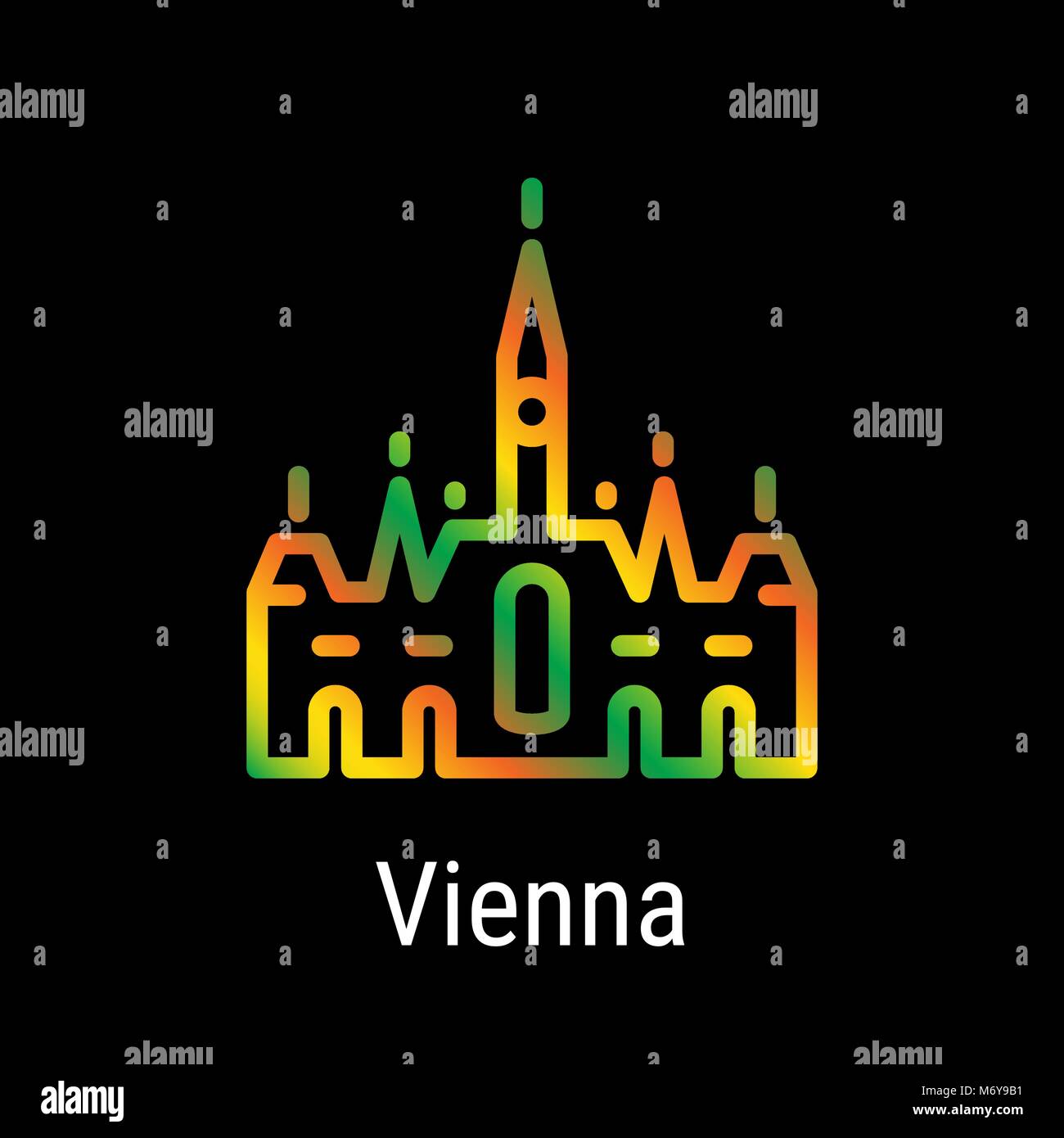 Old vienna Stock Vector Images - Alamy