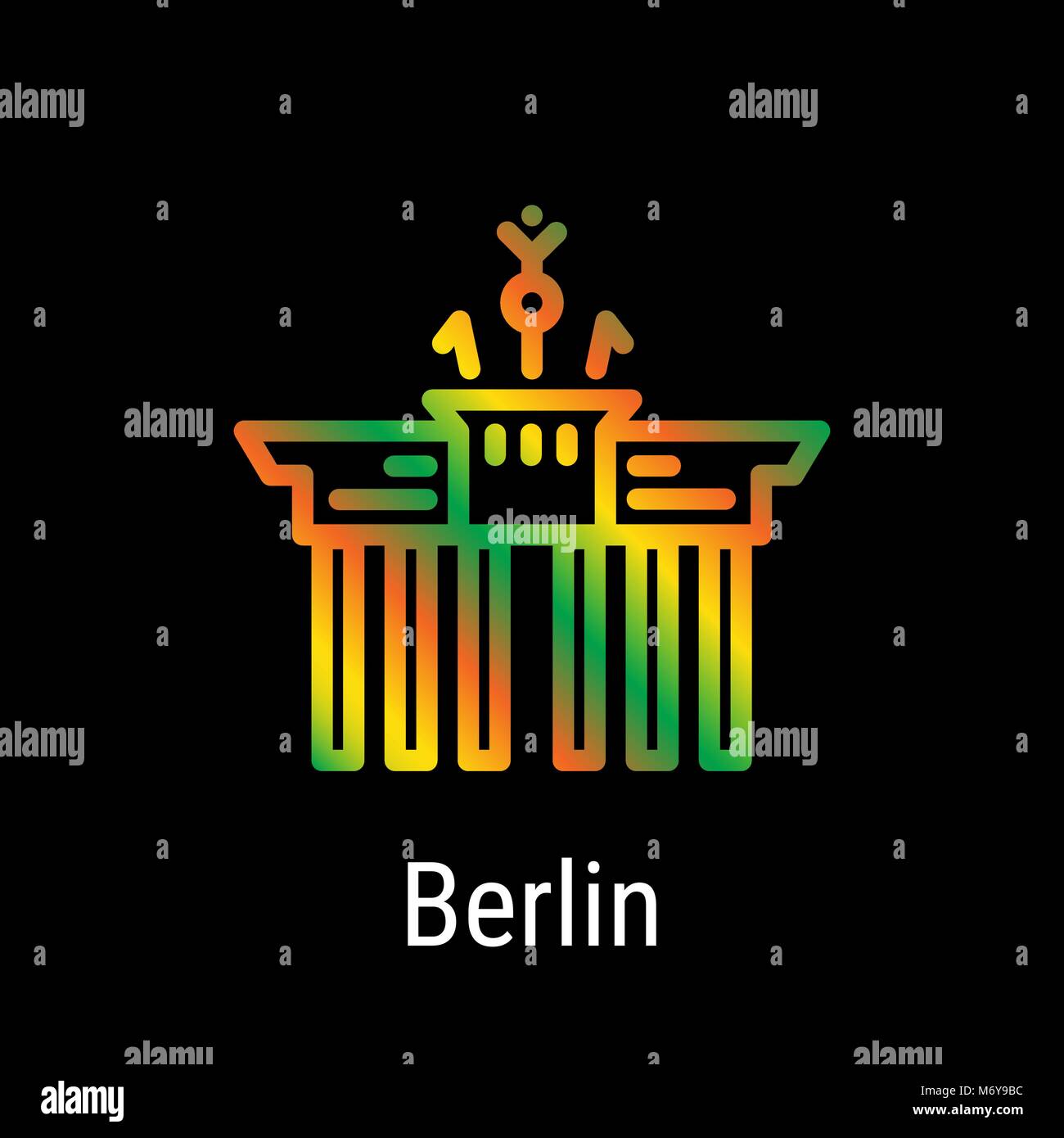 Monument germany europe history Stock Vector Images - Alamy