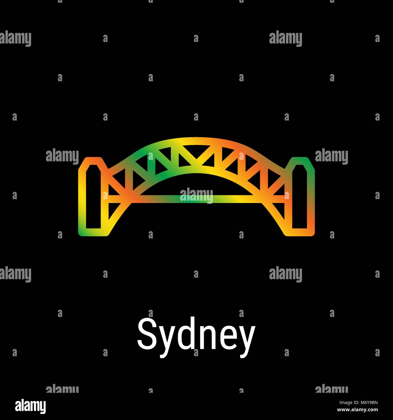 Symbol Of Sydney Stock Vector Images - Alamy
