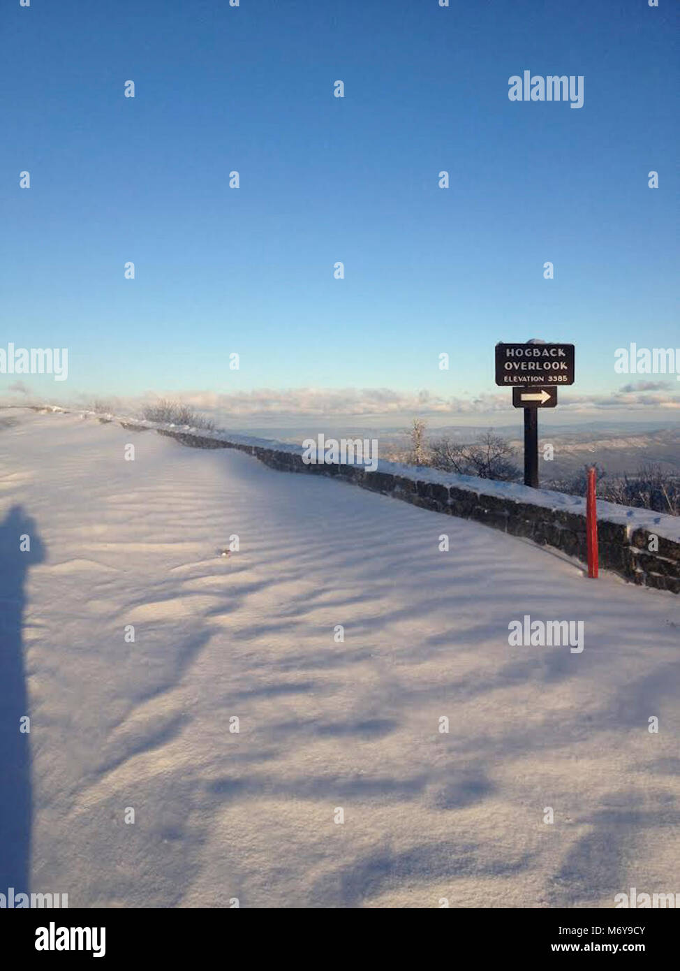 Hogback Overlook Stock Photo - Alamy