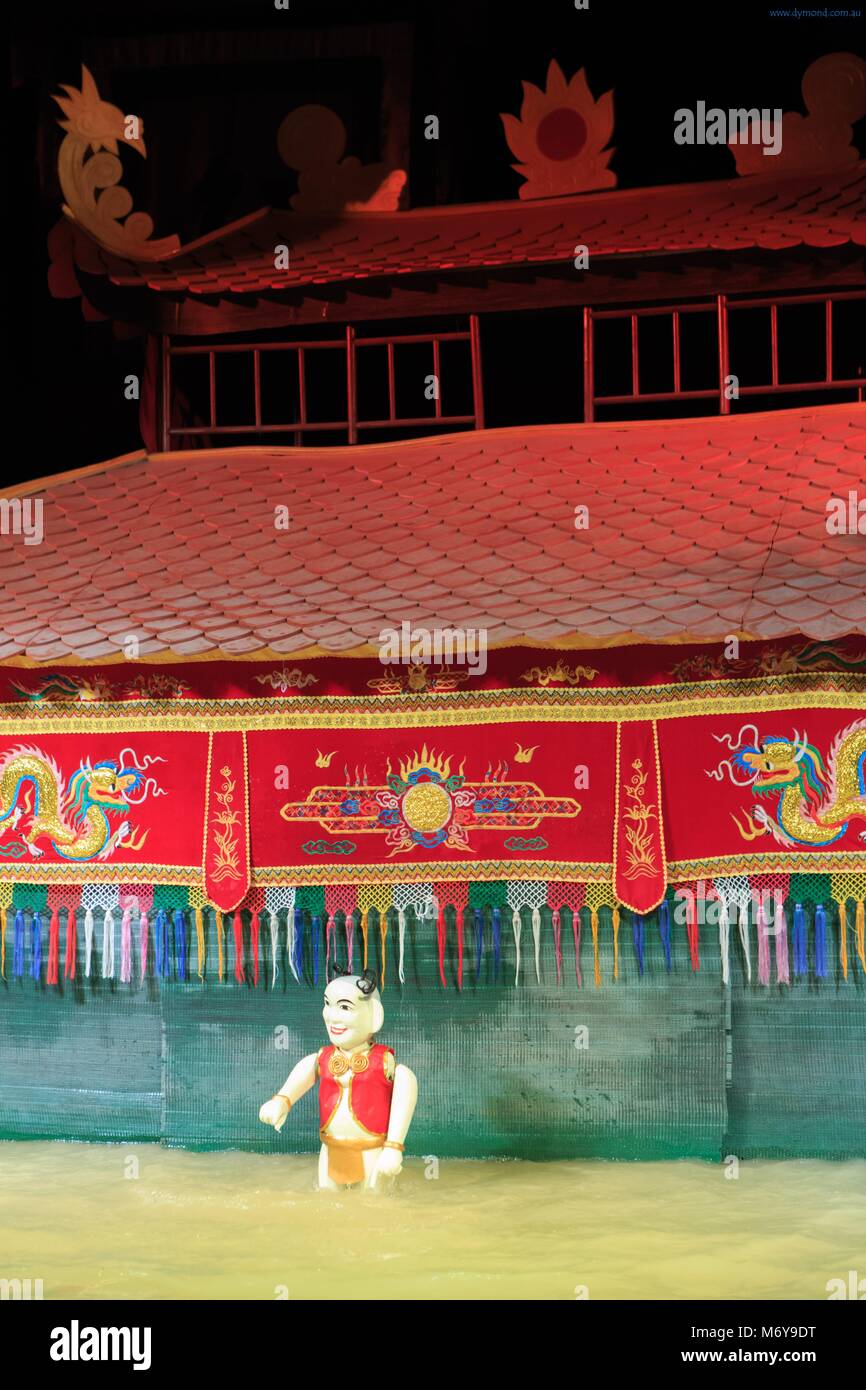 Golden dragon water puppet theatre hi-res stock photography and images ...
