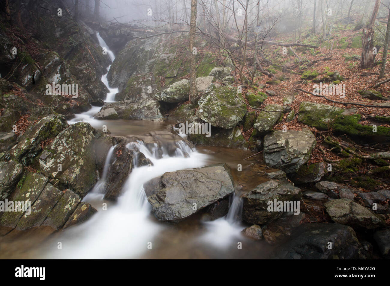 Lower Dark Hollow Falls Stock Photo - Alamy
