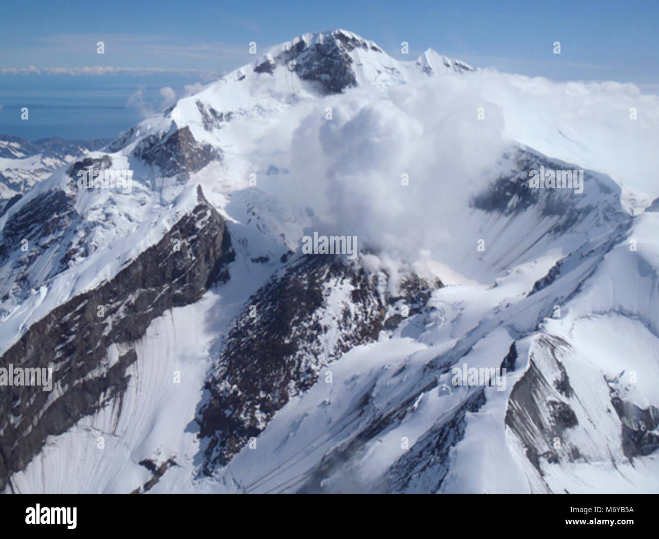 Redoubt Volcano Stock Photo - Alamy