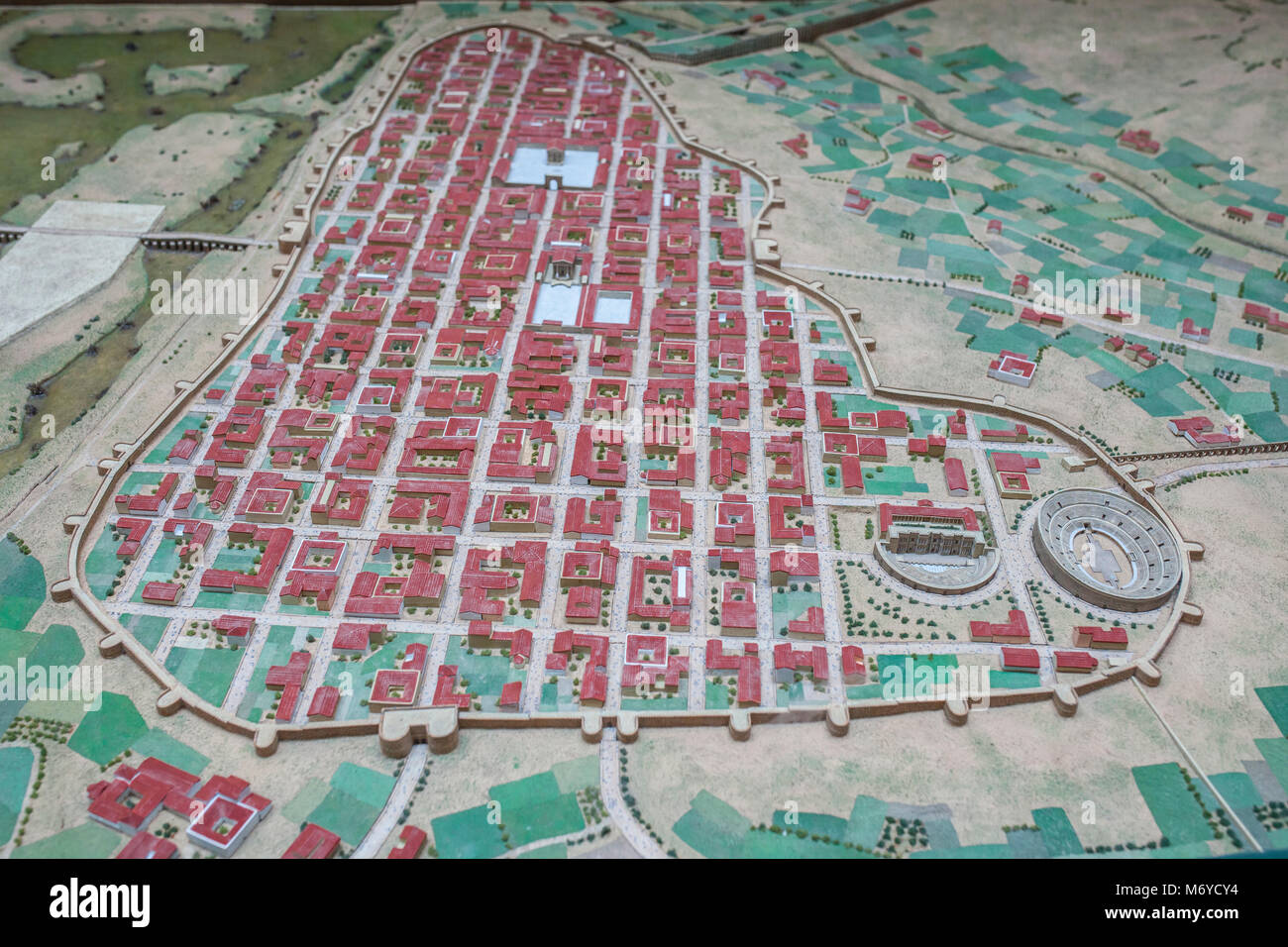 Scale model of ancient roman city hi-res stock photography and images ...