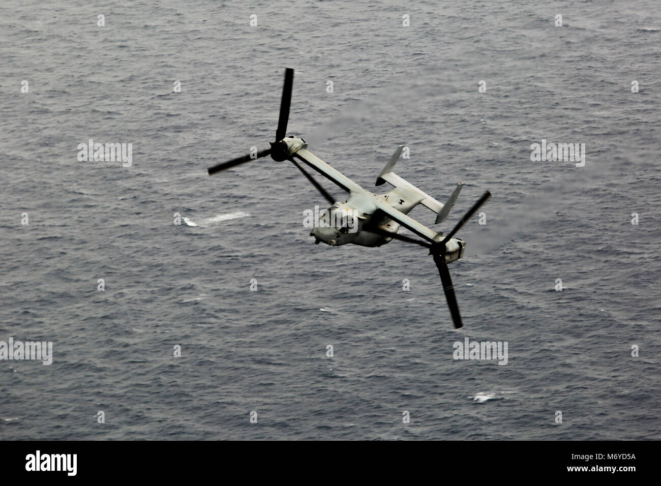 A MV-22B Osprey, with Marine Medium Tiltrotor Squadron (VMM) 162 ...