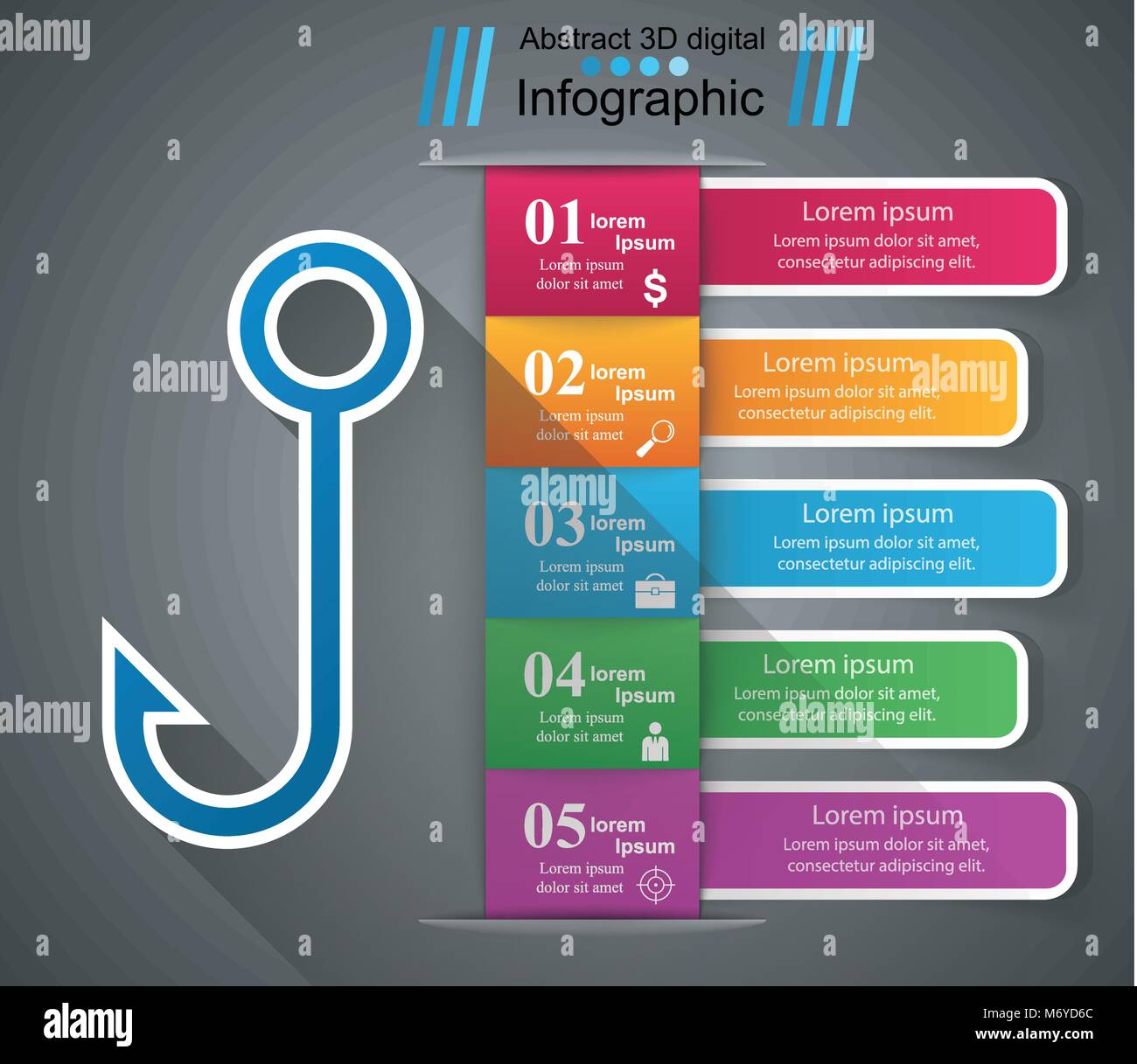Fish hook drawing hi-res stock photography and images - Alamy