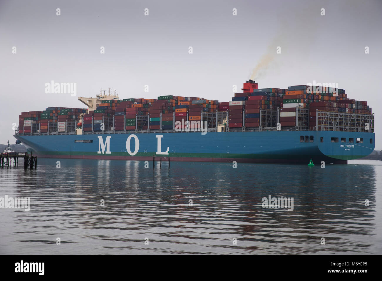 Mol container ship hi-res stock photography and images - Alamy