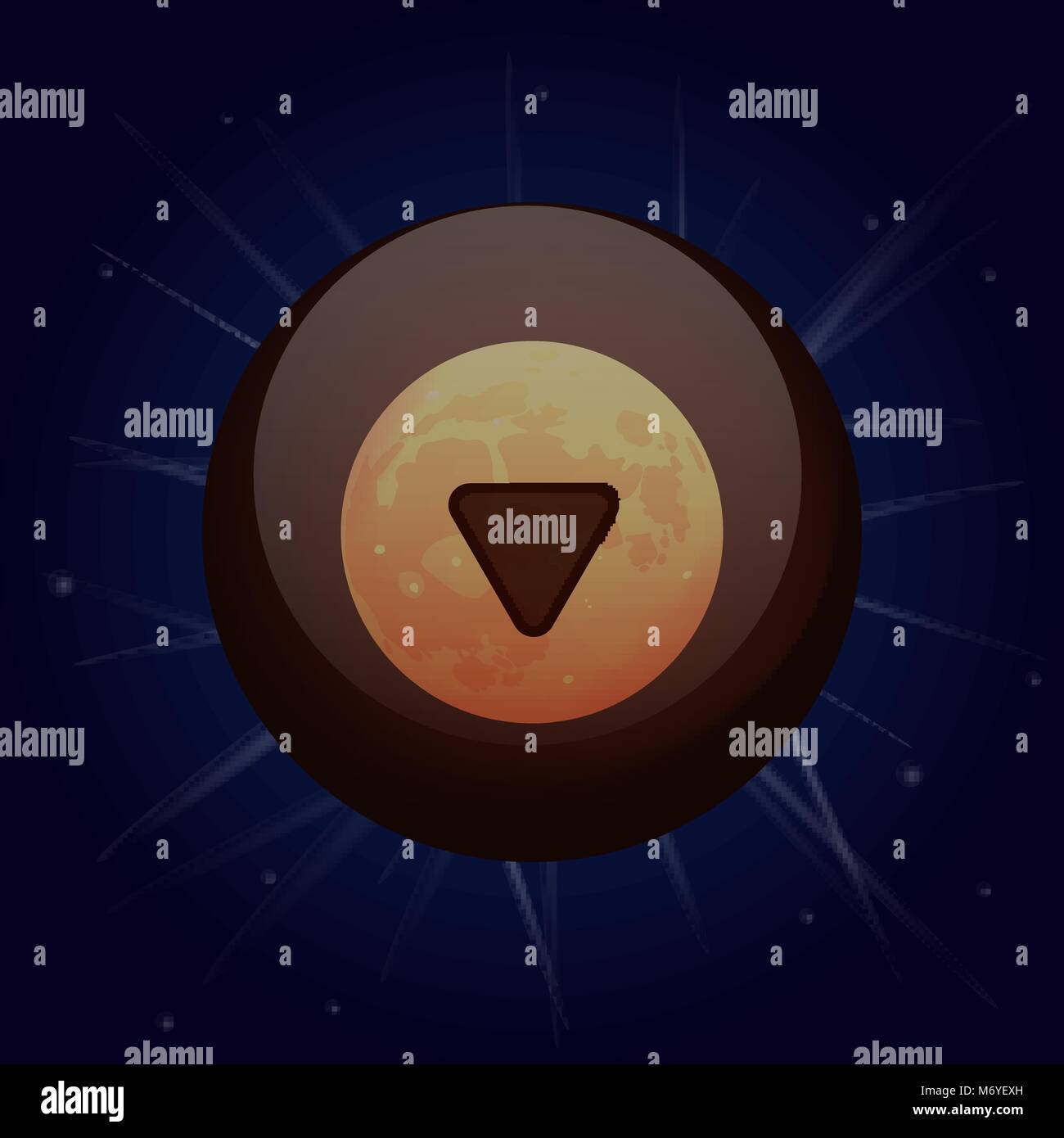 Crystal light vision Stock Vector Images - Alamy