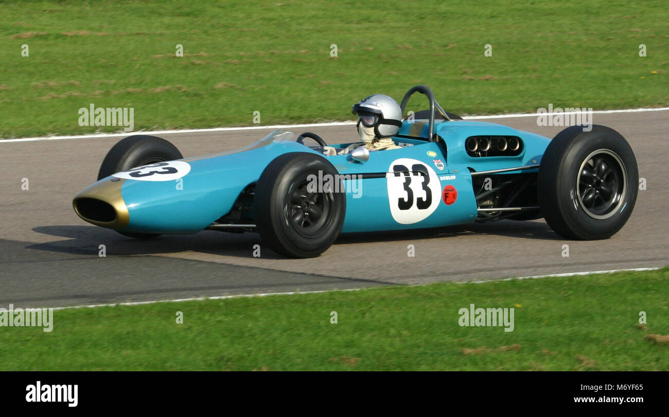 Brabham BT4 Single Seater Racing Car at the Goodwood Revival meeting in ...