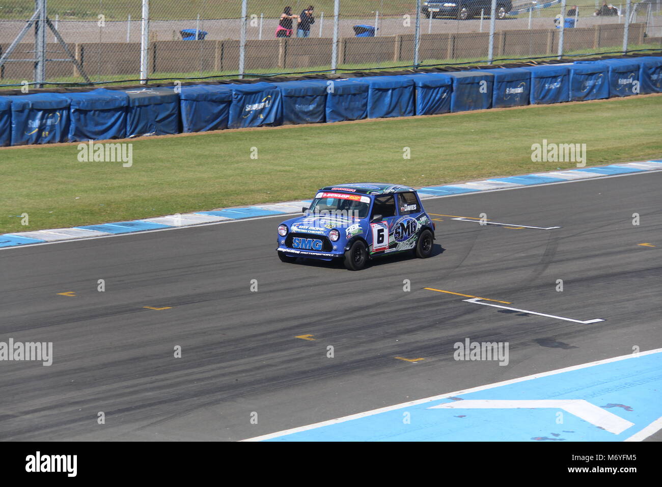 Mini 7 Racing At Donington Park Circuit July 2015 Stock Photo - Alamy