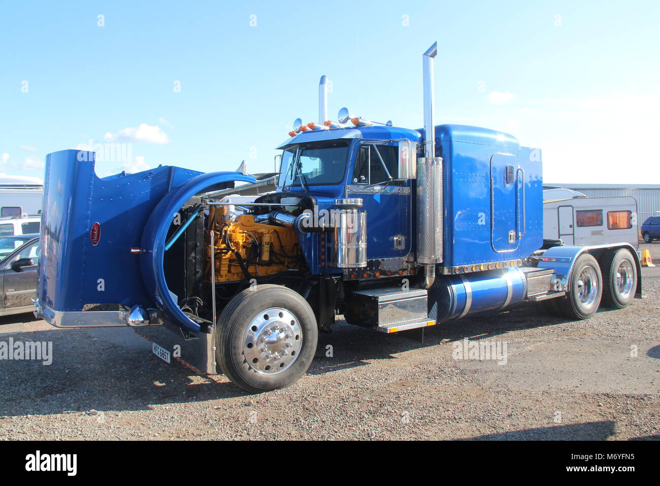 Custom Painted Lorries Stock Photo - Alamy