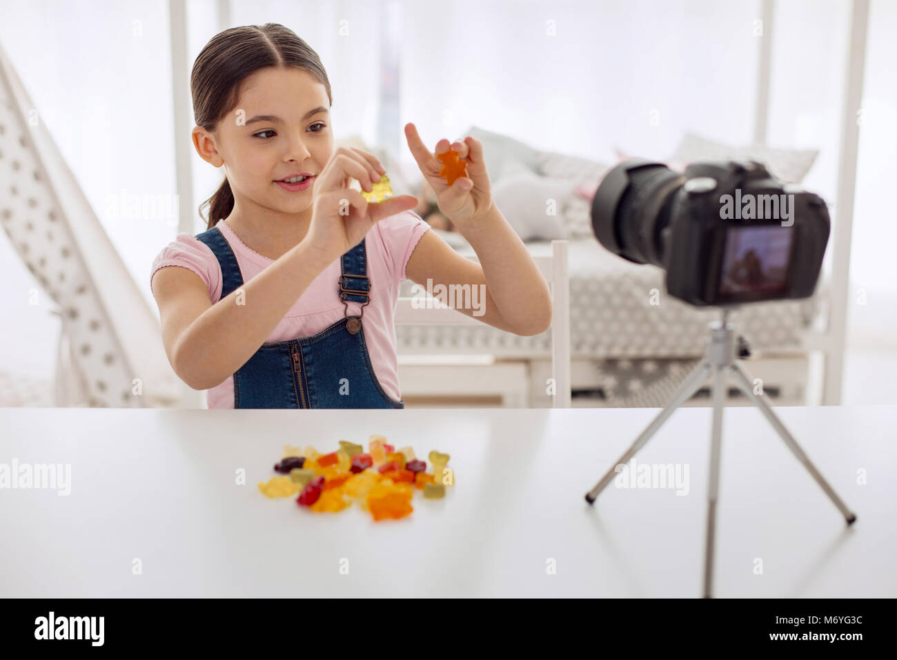 Gummy candy girl hi-res stock photography and images - Alamy
