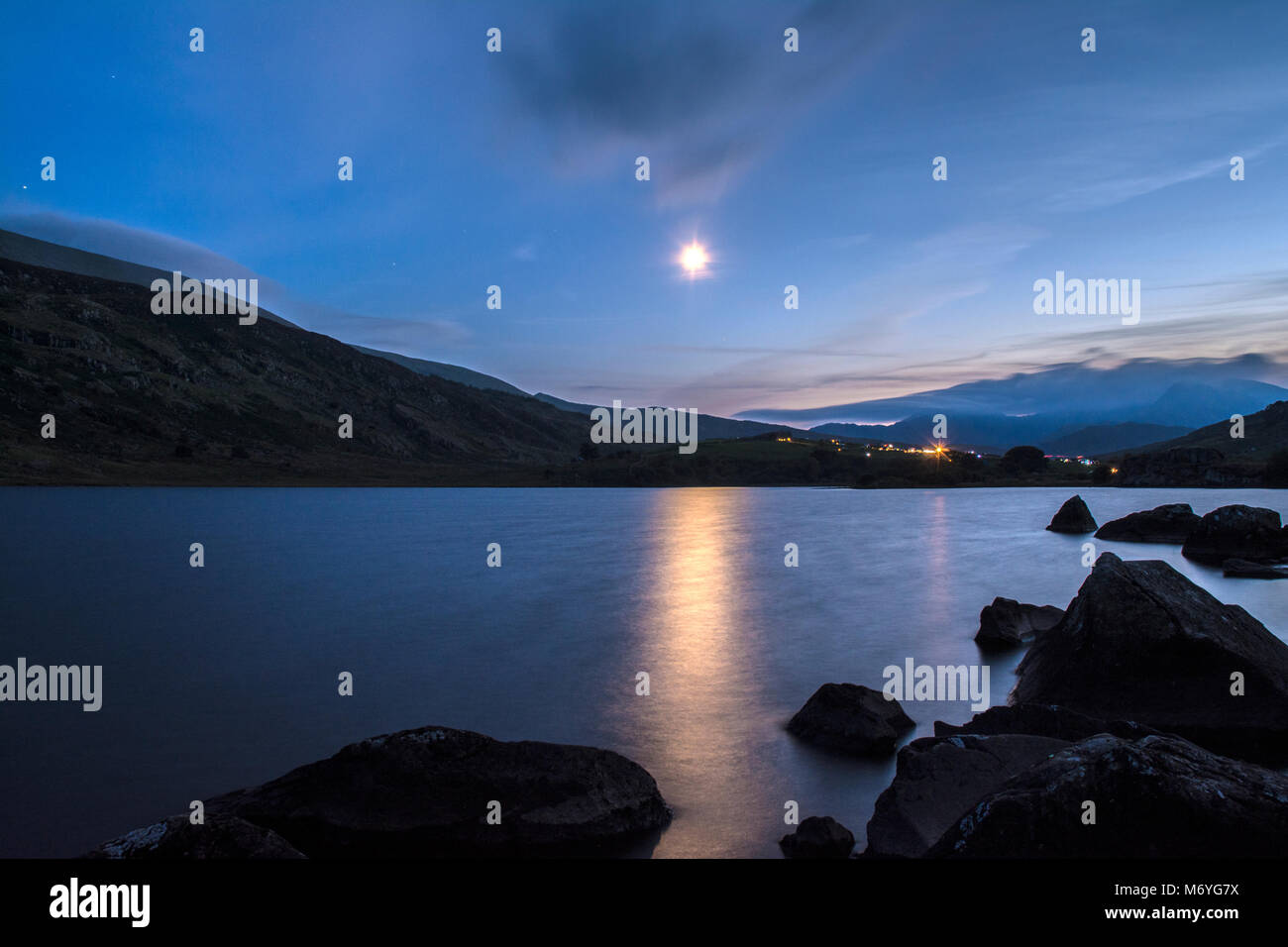 Lovely mountain lake hi-res stock photography and images - Alamy