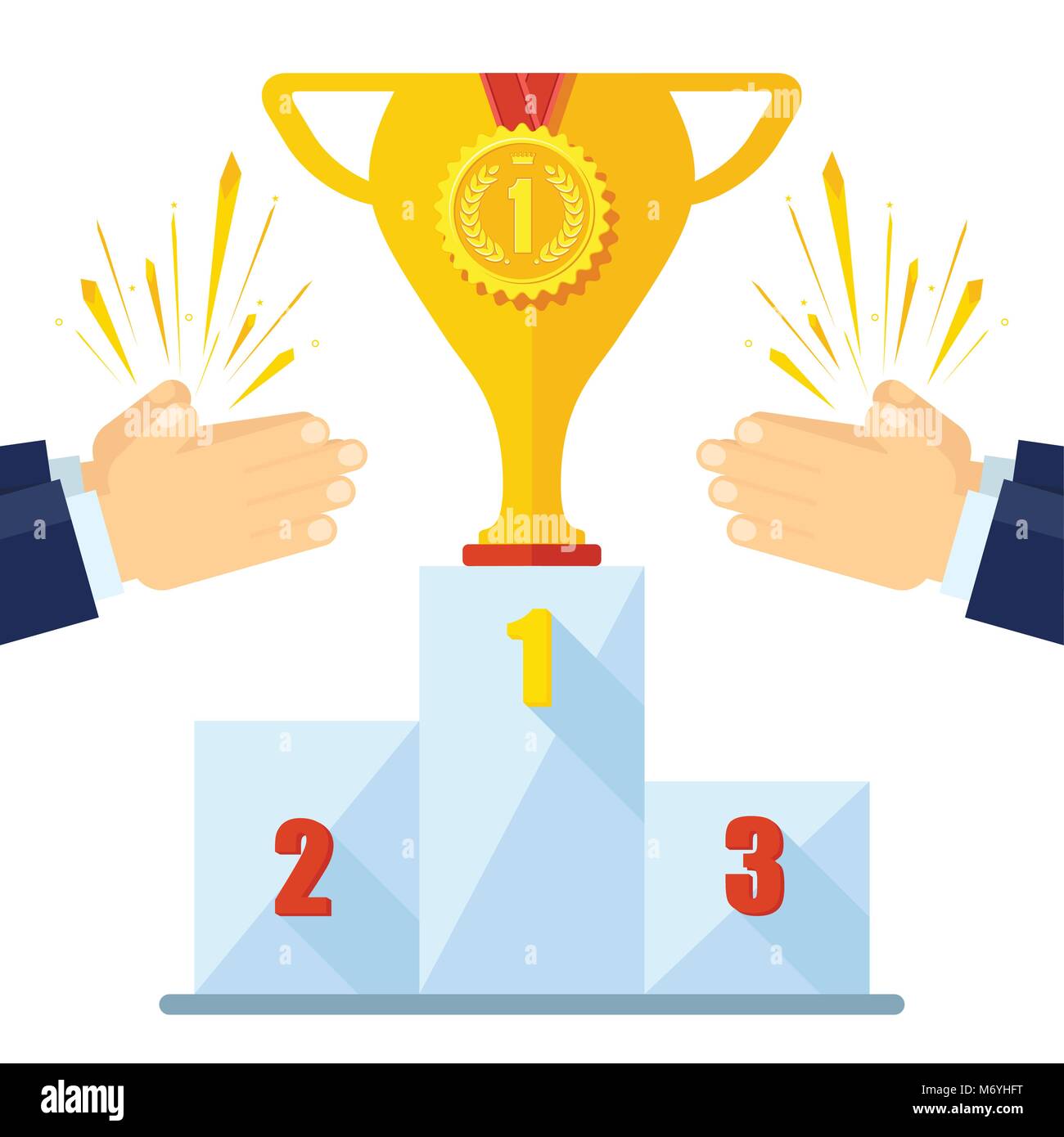 Applause award Stock Vector Images - Alamy