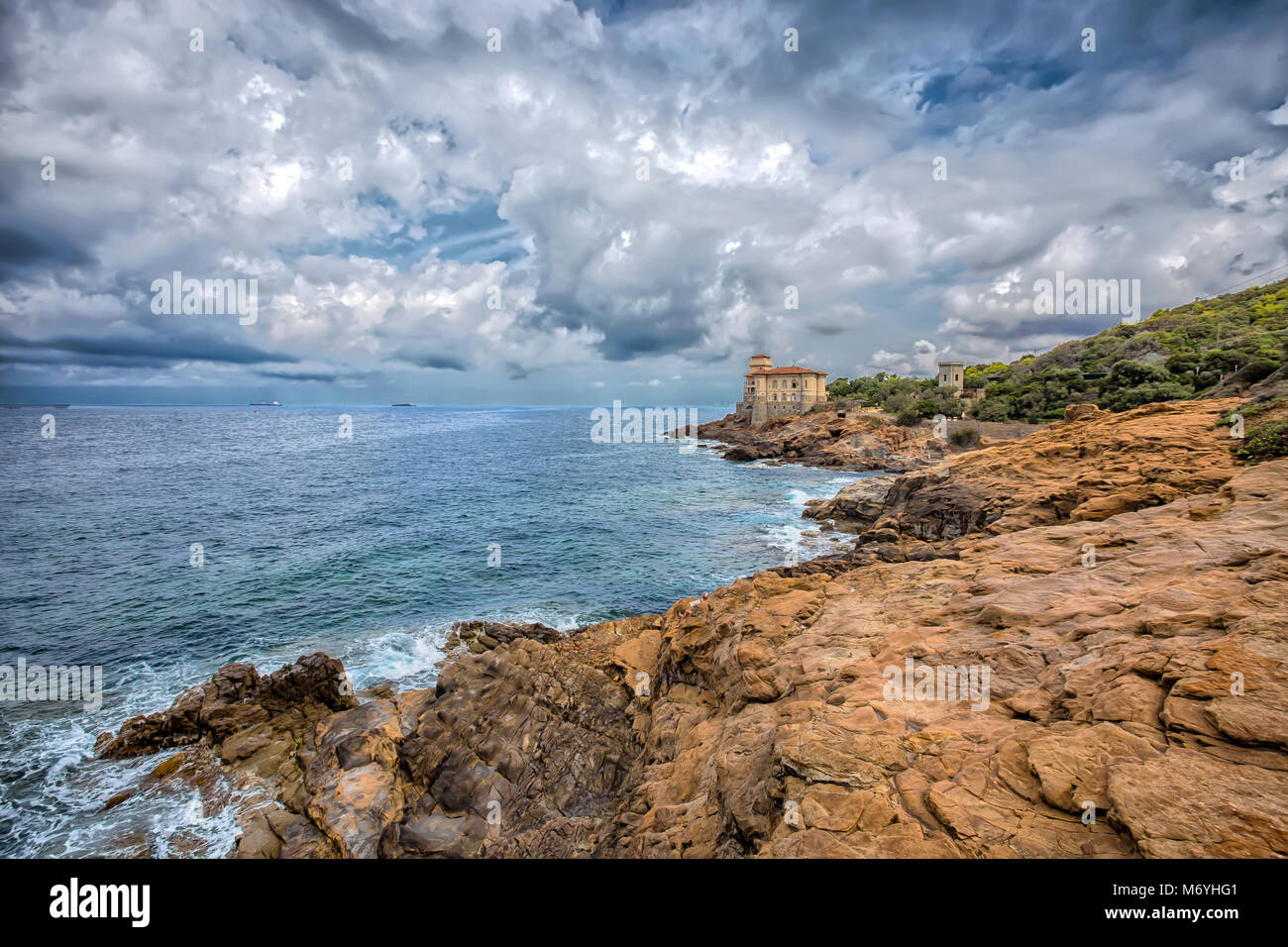 Castello del Boccale, Livorno, Tuscany, Italy Stock Photo - Alamy