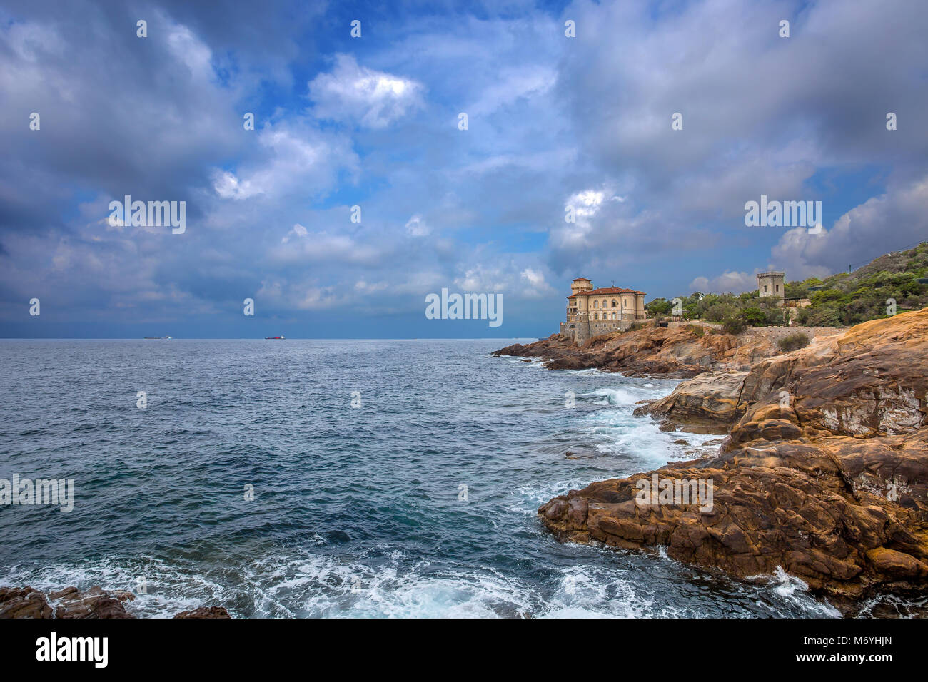 Castello del Boccale, Livorno, Tuscany, Italy Stock Photo - Alamy
