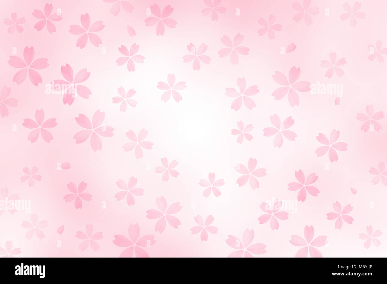 Japanese cherry blossom abstract on pink background Stock Photo - Alamy