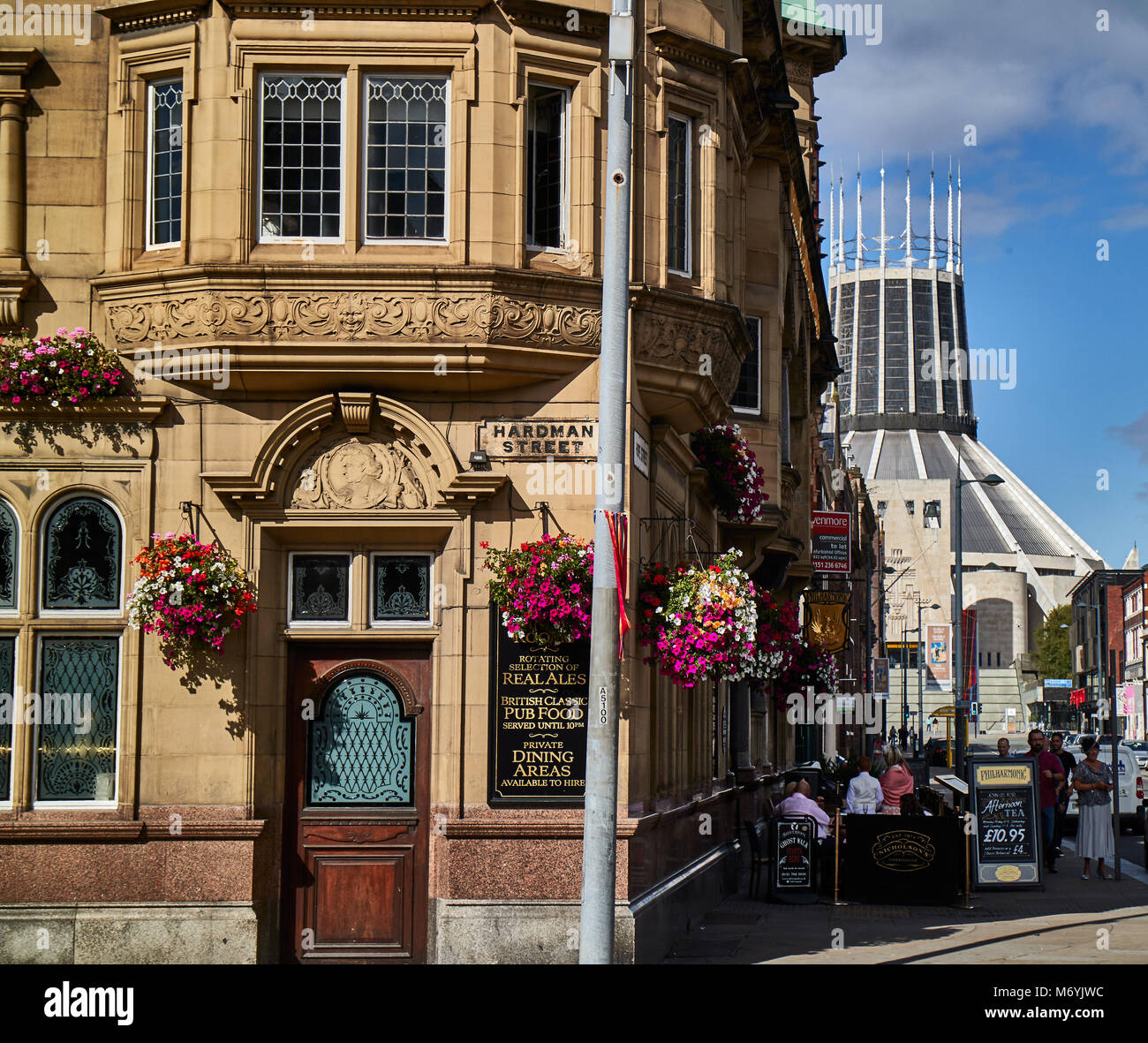 Europe,, England, Merseyside, Liverpool city, Typical british houses ...