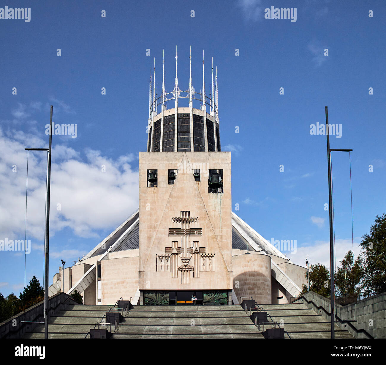 Exterior Liverpool Metropolitan Cathedral Stock Photos & Exterior ...