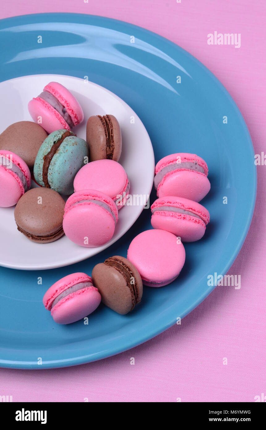 traditional french macarons – stock photo Stock Photo - Alamy