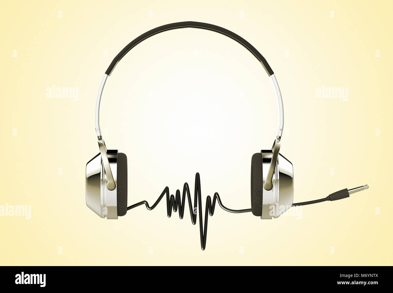 3d sound waves hi-res stock photography and images - Alamy