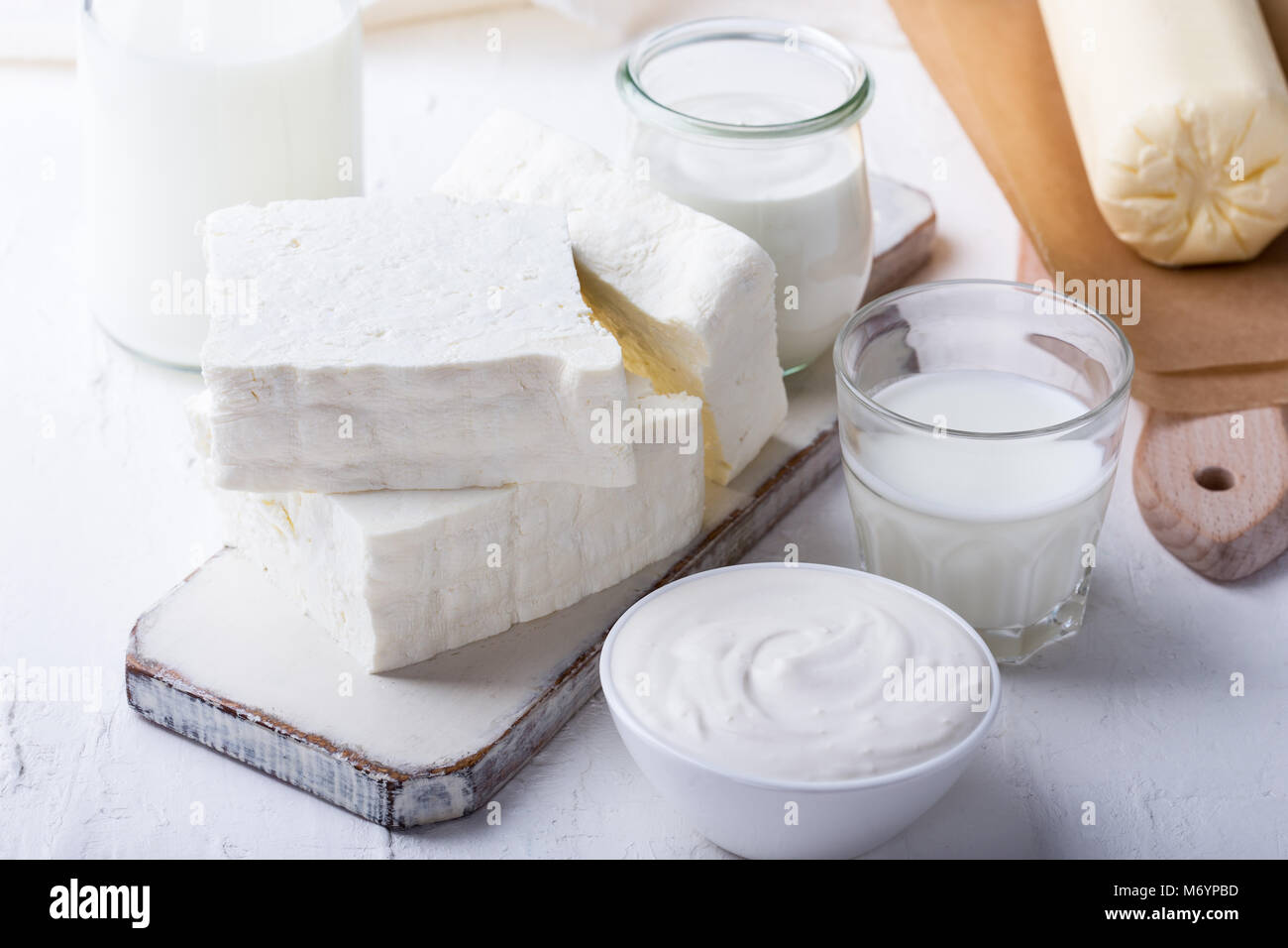 Cow milk dairy products on hi-res stock photography and images - Alamy