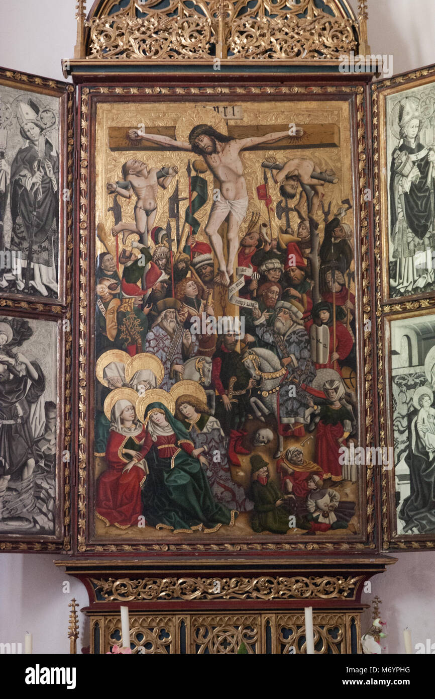 Open altarpiece hi-res stock photography and images - Alamy