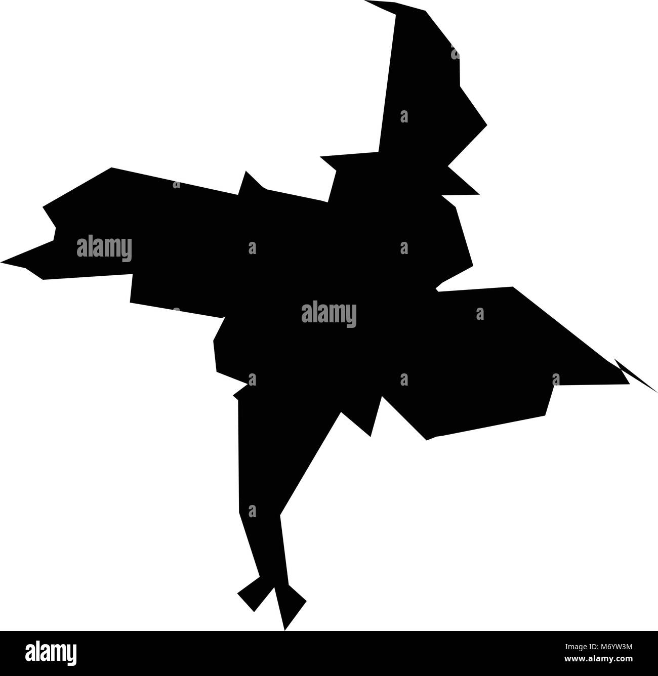 Concentric radial element. Radiating abstract geometric element Stock ...