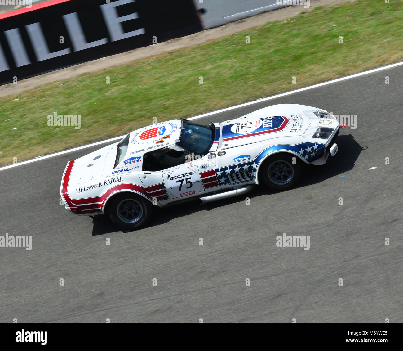 John Goodman, Rob Hall, Chevrolet Corvette C3 Greenwood, Le Mans ...